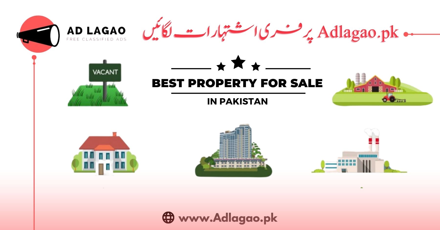 Property for Sale, Rent & Buy in Pakistan | AdLagao.pk