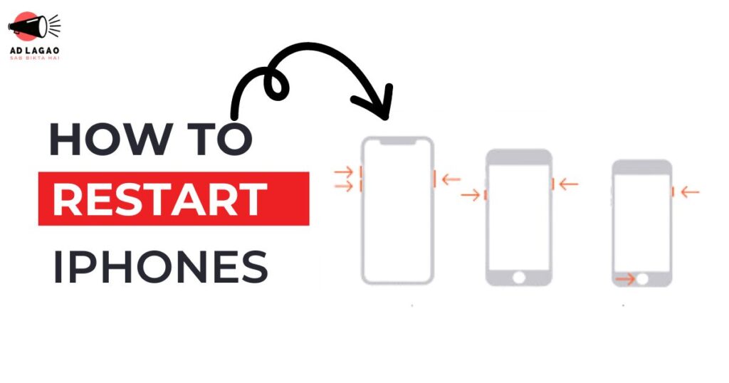 Easy Step-by-Step Guide: How to Restart iPhone 2024 | AdLagao.pk